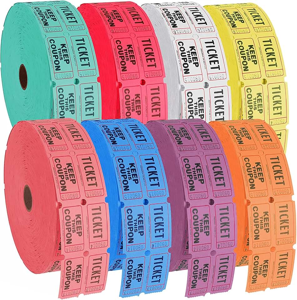 Amazon.com: Ticket Rolls - Ticket Rolls / Labelers & Label Rolls ...