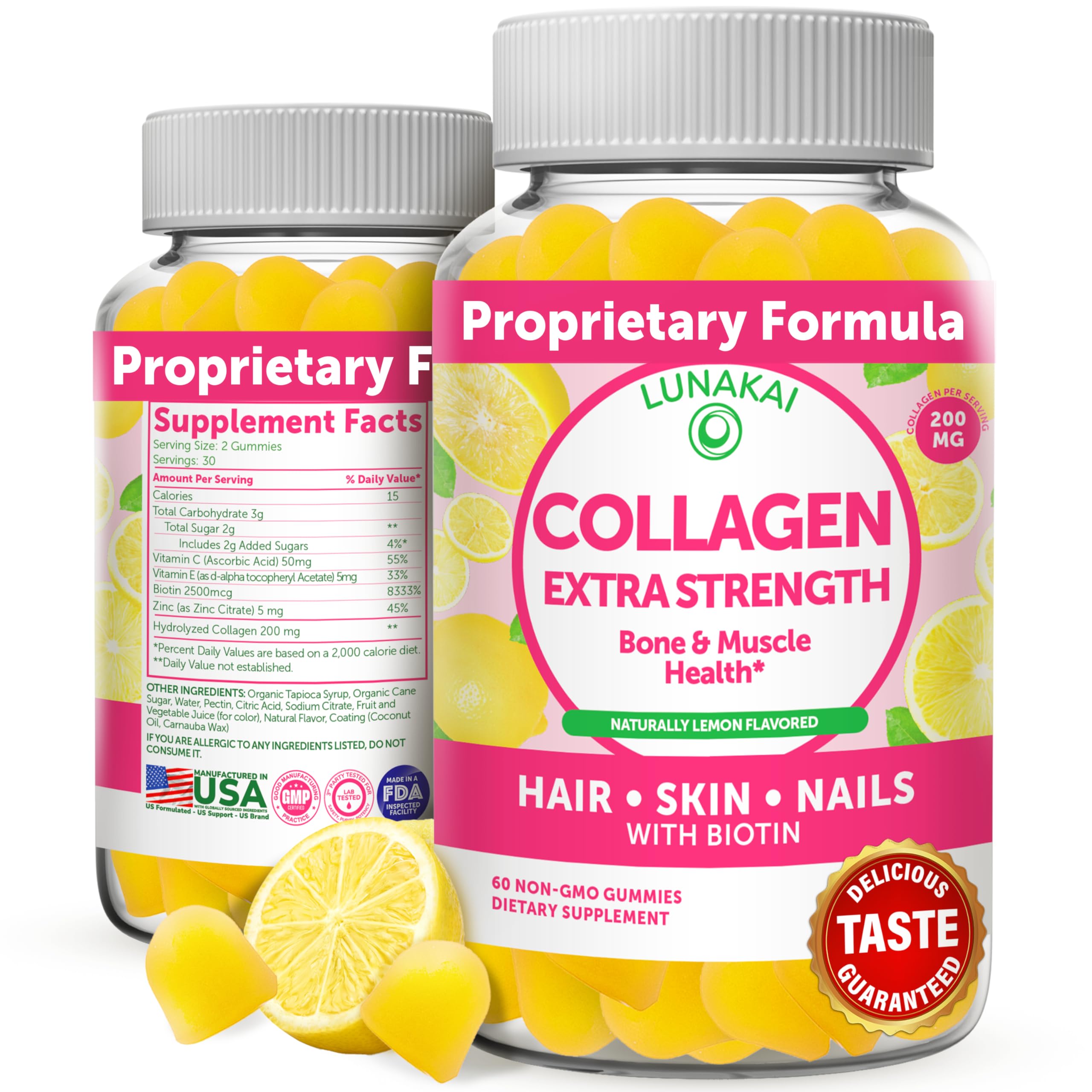 Snapklik.com : Collagen Gummies - Tastiest Proprietary Formula - 200mg ...