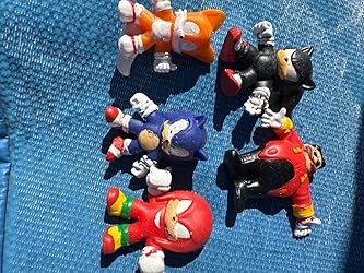Amazon.com: Heroes of Goo JIT Zu Minis Sonic 6 Pack - Collectible ...