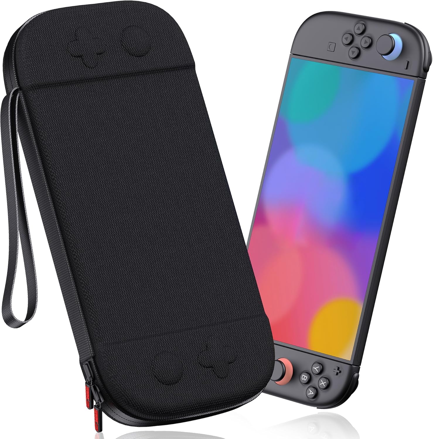 Slim Carrying Case for Nintendo Switch 2, Hard Case with 12 Games ...