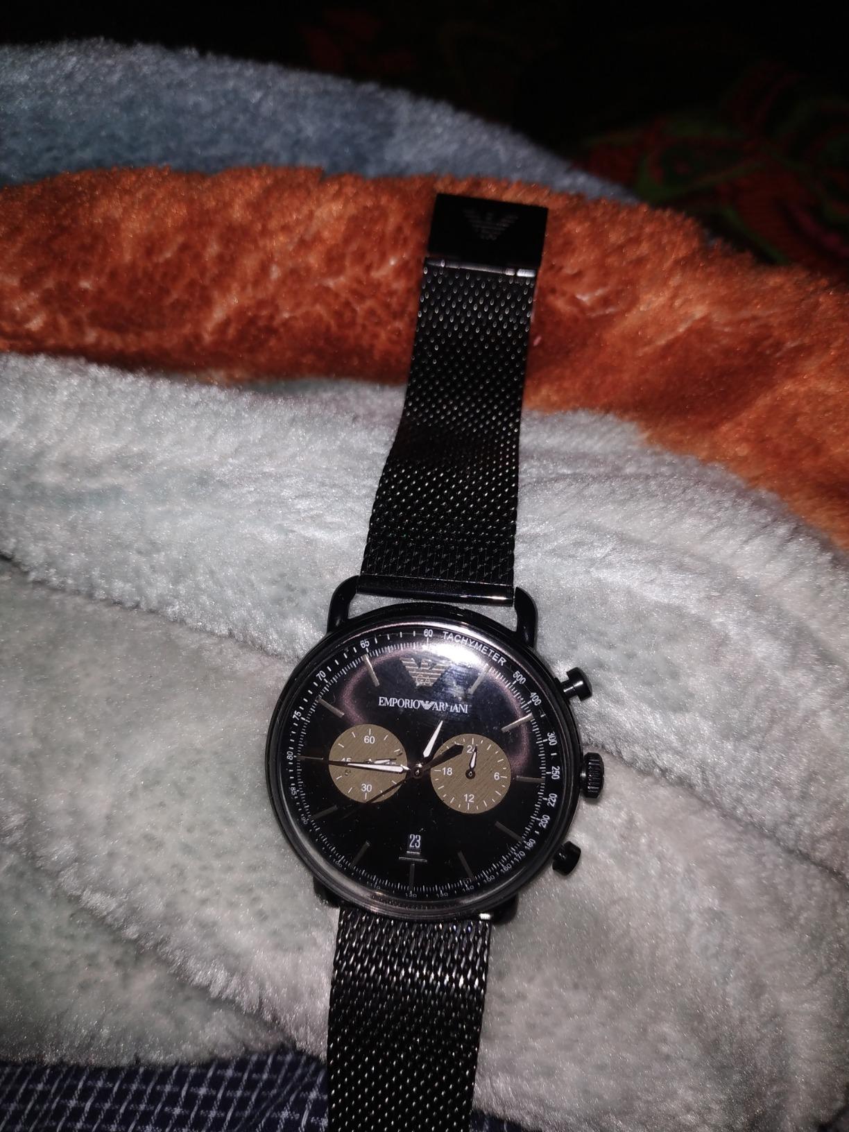 Emporio Armani Aviator Analog Multi-Colour Dial Men's Watch - AR11142 ...