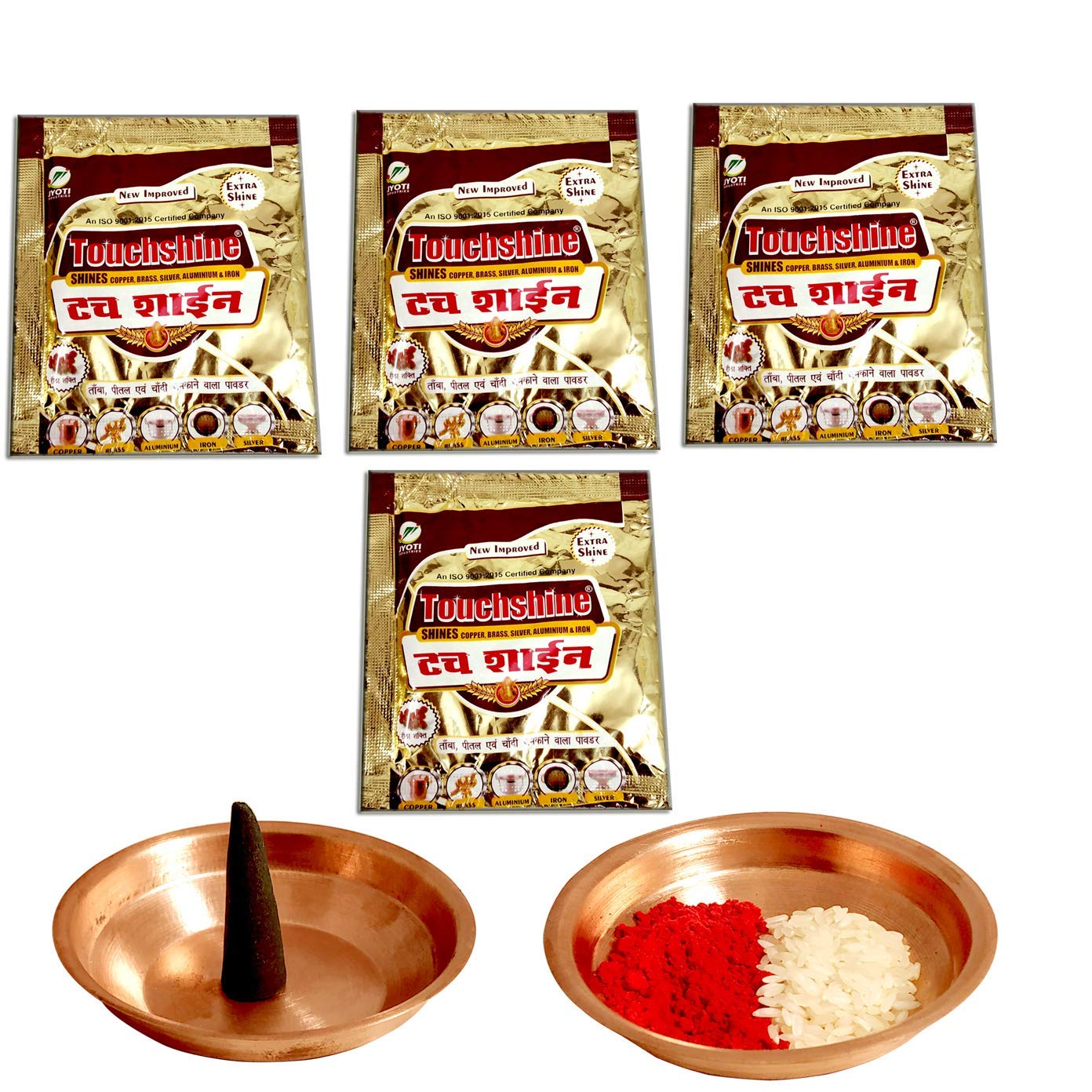 Prisha India Craft Touch Shines Shining Powder for 5 Types Metals ...