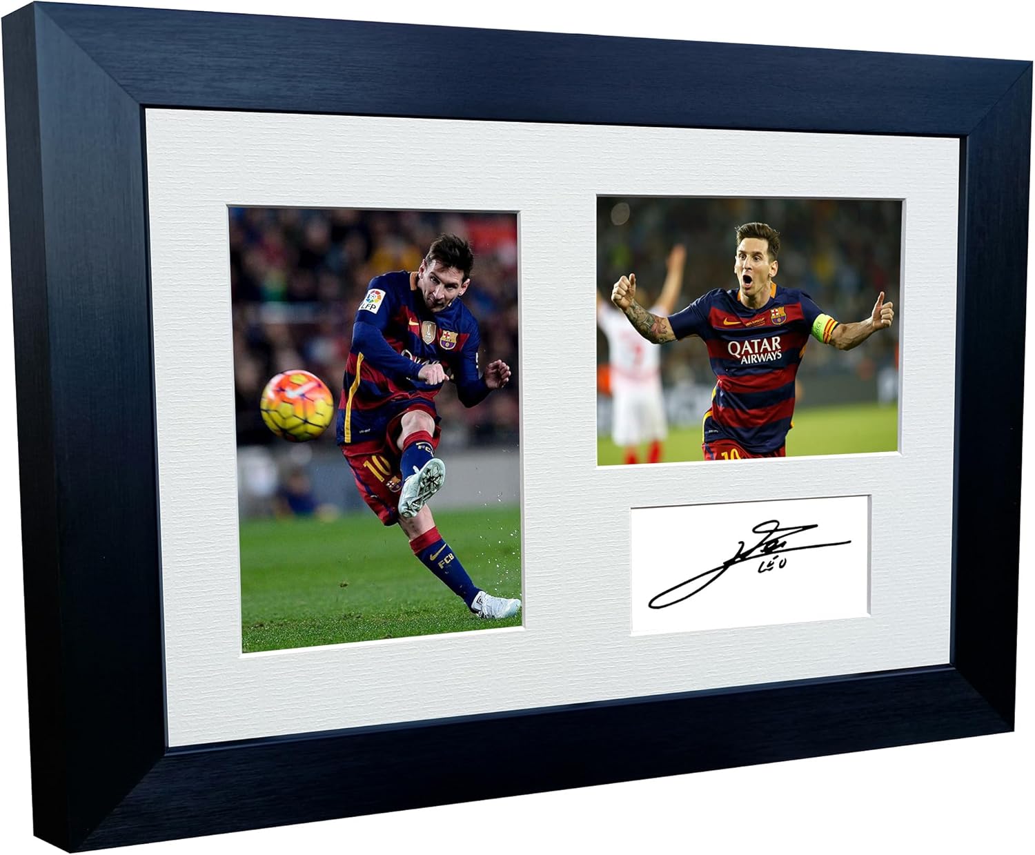 12x8 A4 Lionel Messi Argentina Barcelona Autographed Autograph Signed ...