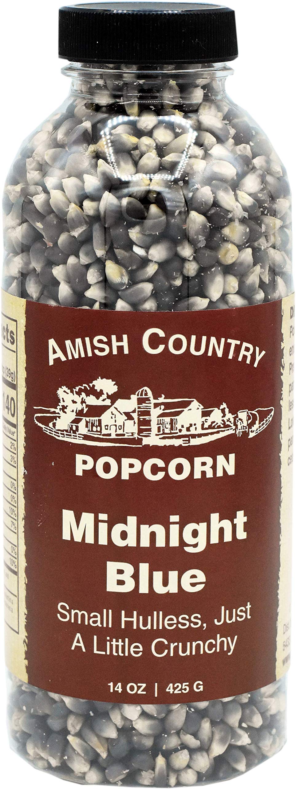 Snapklik.com : Amish Country Popcorn 14 Oz Bottle Midnight Blue Popcorn Kernels Old Fashioned ...