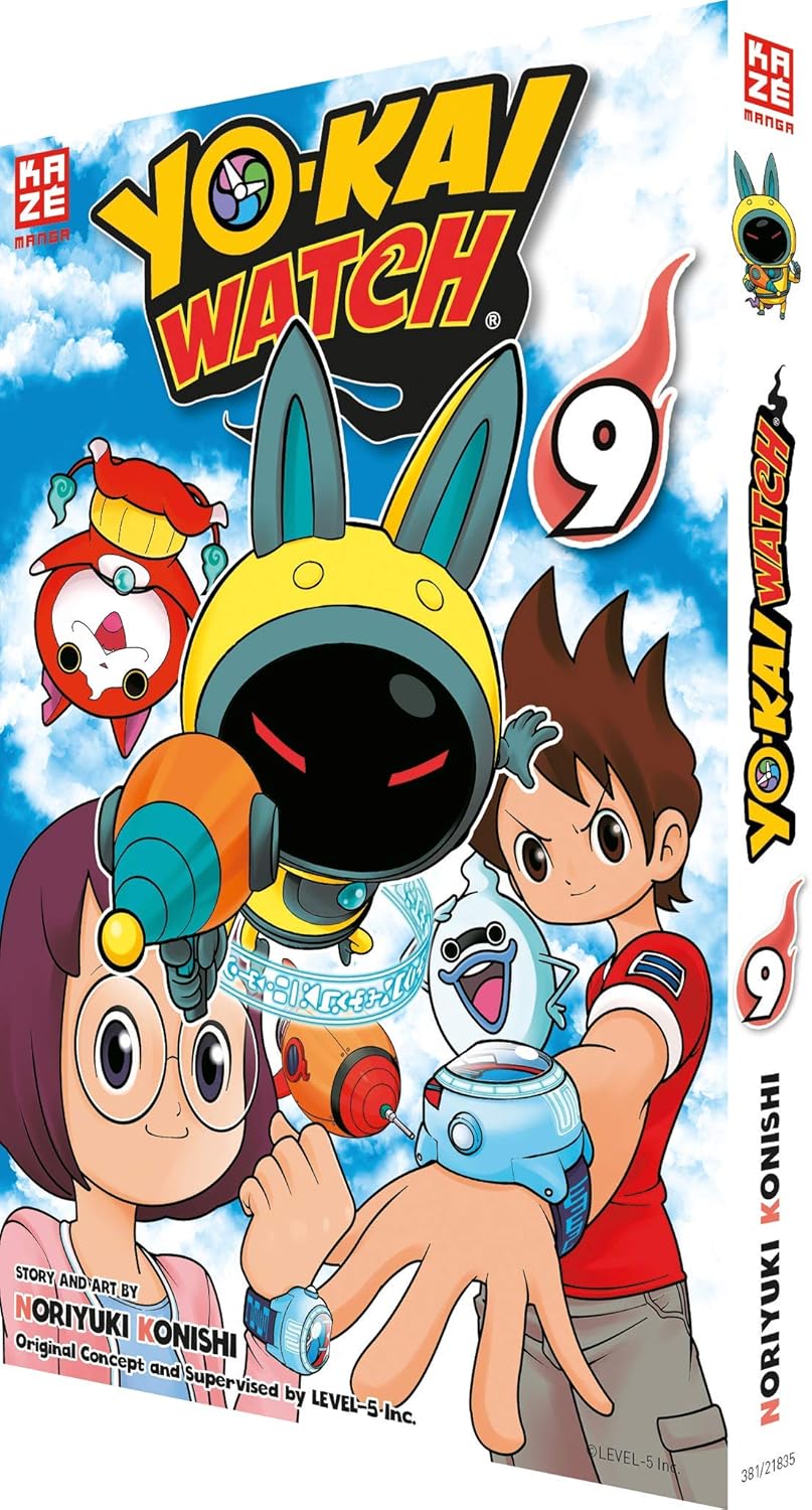 Amazon.com: Yo-kai Watch 09: 9782889218363: Konishi, Noriyuki, Level ...