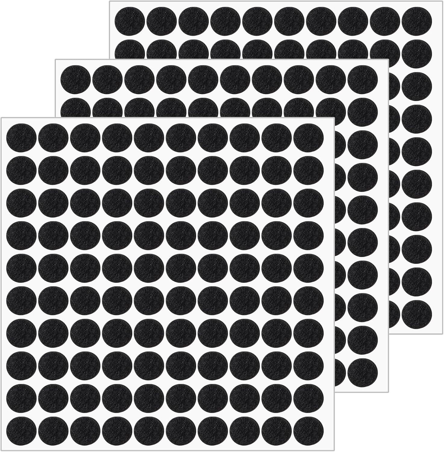 Amazon.com : 300Pcs Felt Bumper 5/8" Small Felt Dots for Coasters Felts ...