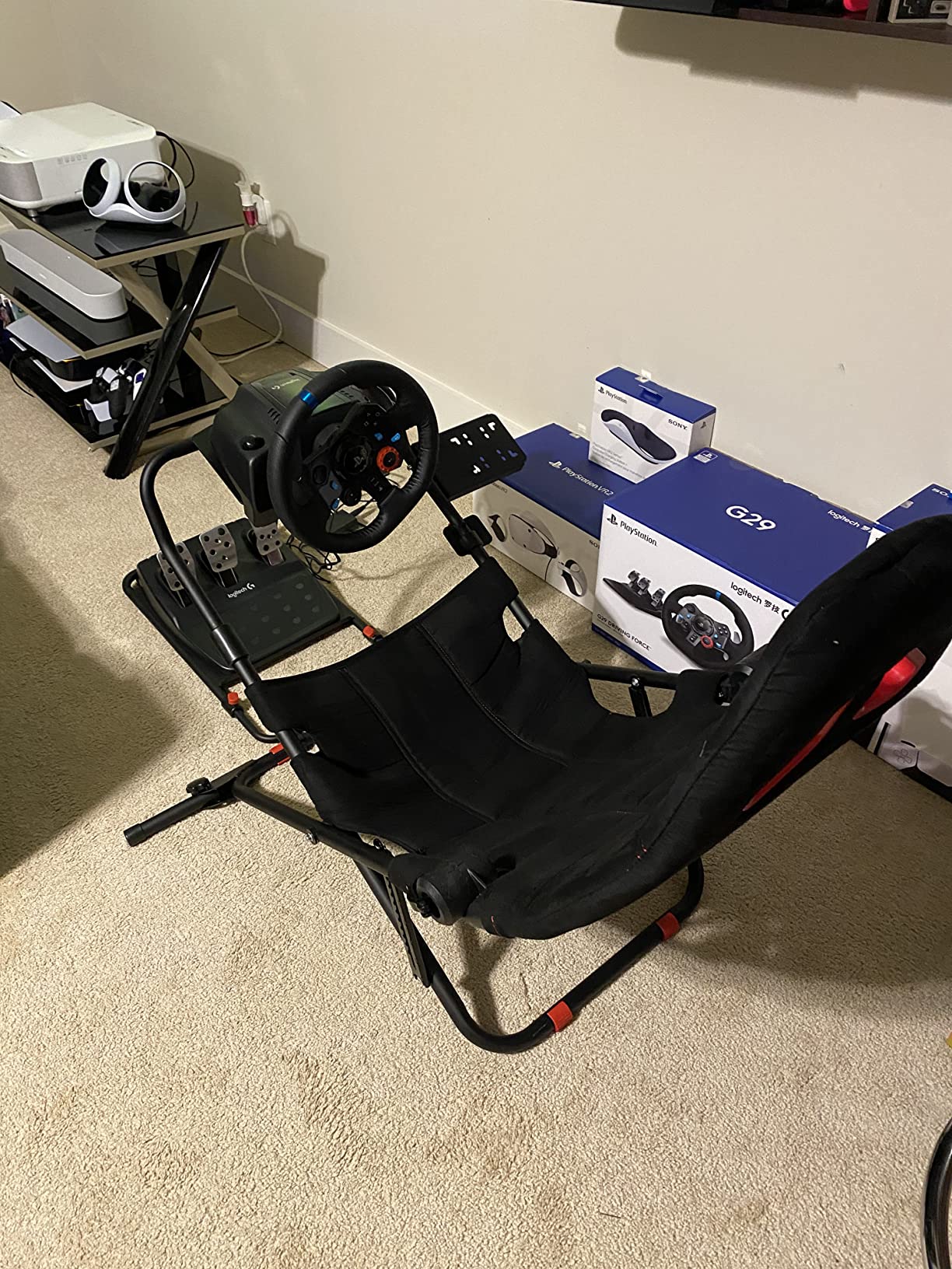 $32/mo - Finance RACGTING Racing Simulator Cockpit for G920 G29 G923 ...