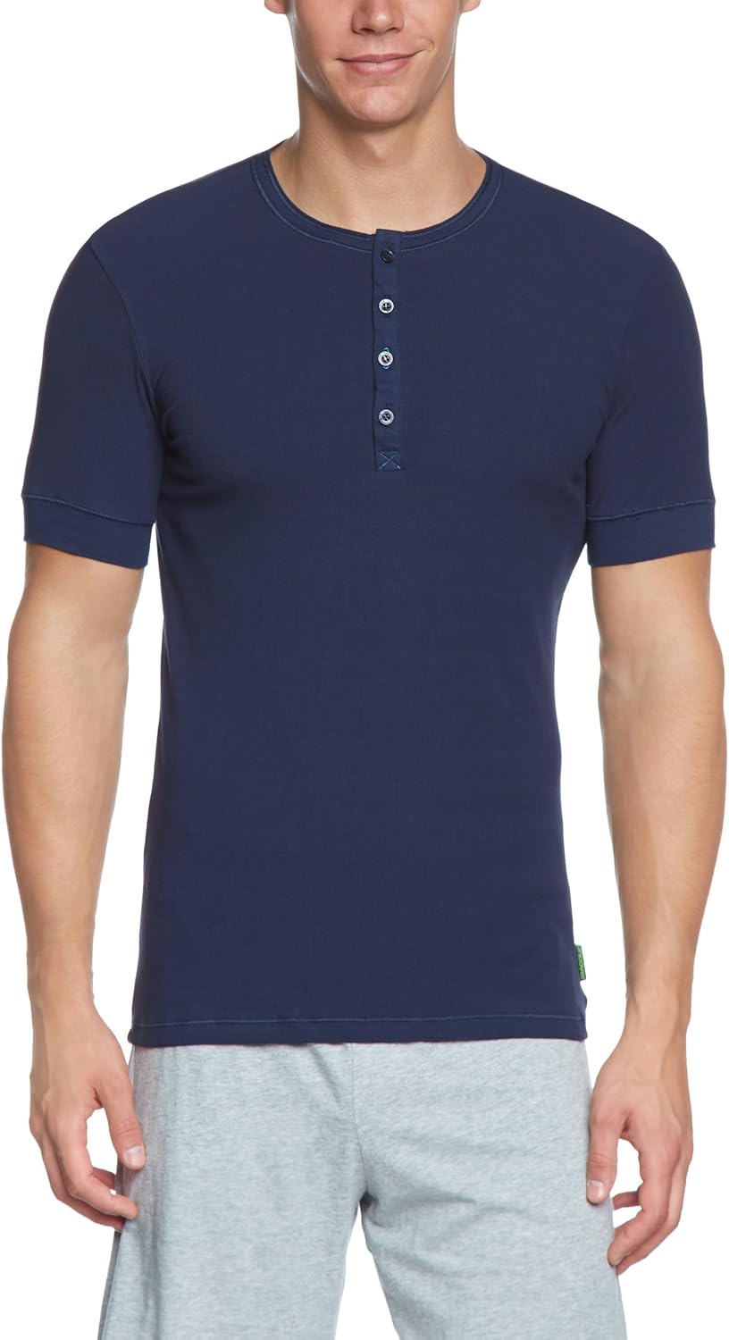 Uncover by Schiesser Men's Plain Pyjama Top at Amazon Men’s Clothing store