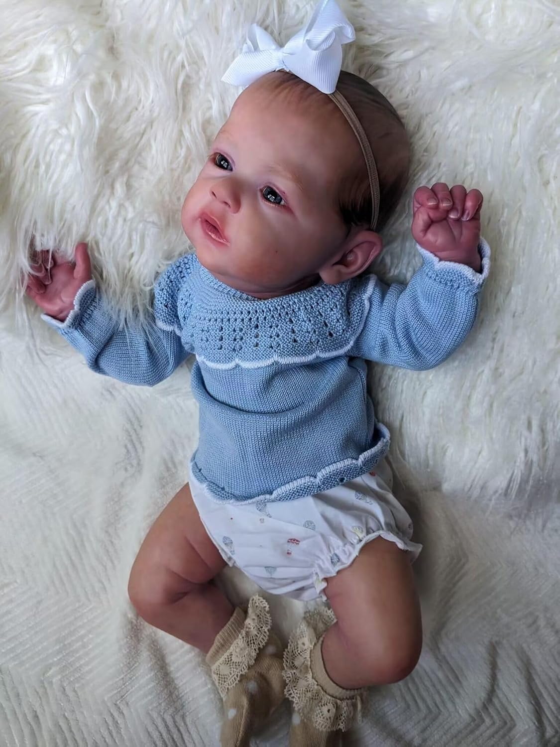 Pinky Reborn Lifelike Newborn Baby Dolls - 21 Inch 52CM Realistic ...