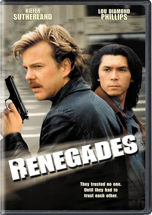 Kiefer Sutherland and Lou Diamond Phillips star in Renegades
