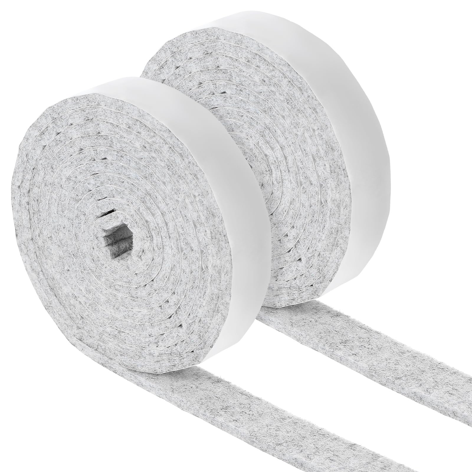 COMNICO 2 Rolls Felt Strip with Adhesive Backing, Non Slip Cuttable ...