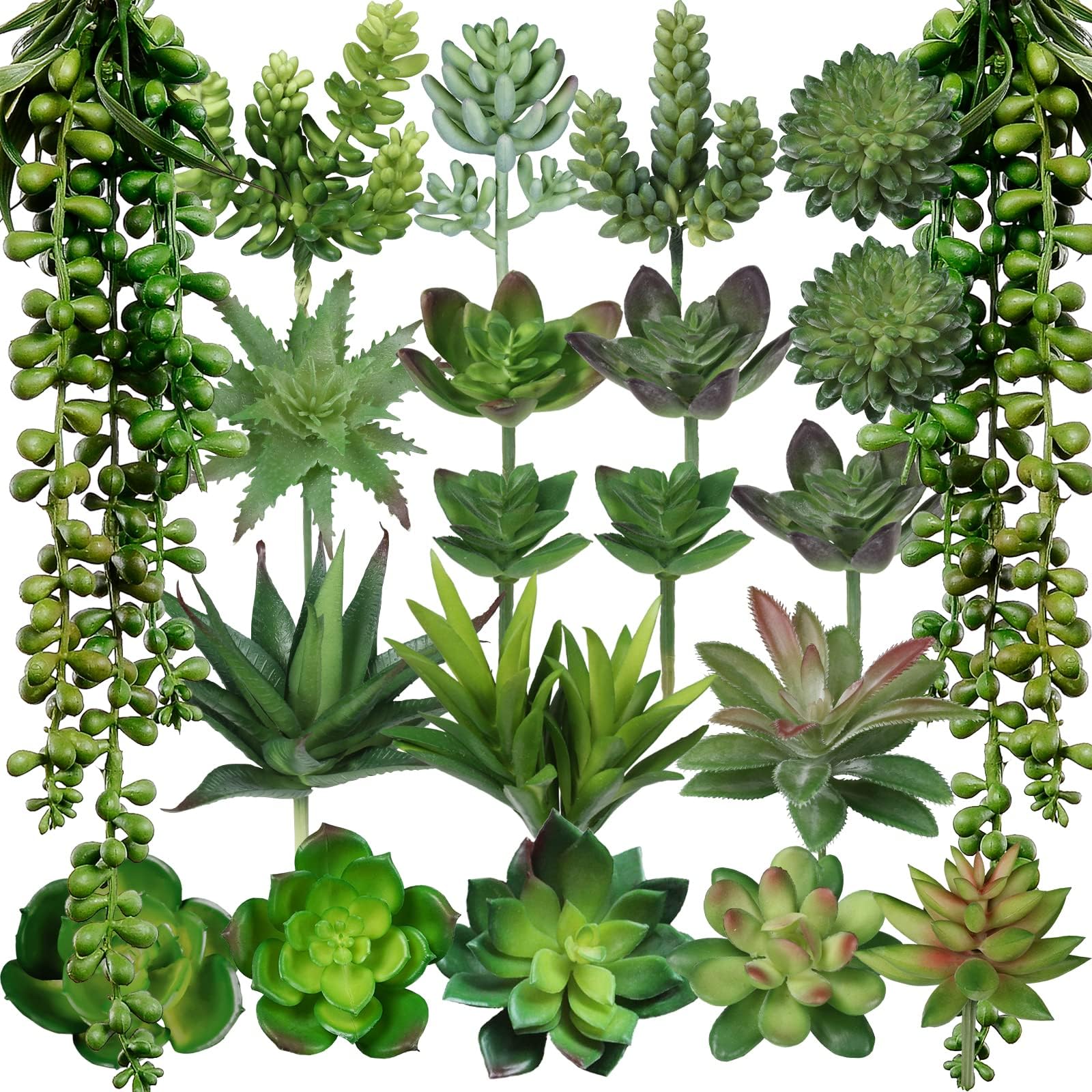 Amazon.com: Thatswut - 35 Pack Bulk Large Assorted Realistic Artificial ...