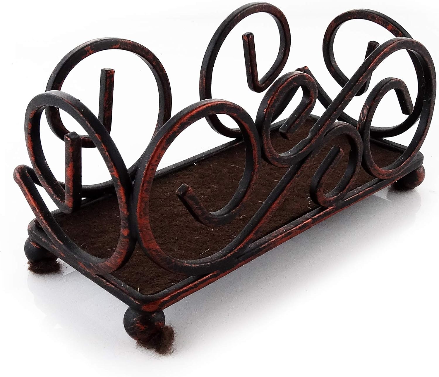 Amazon.com | Thirstystone Bronze Colored Iron Coaster Holder with Ball ...