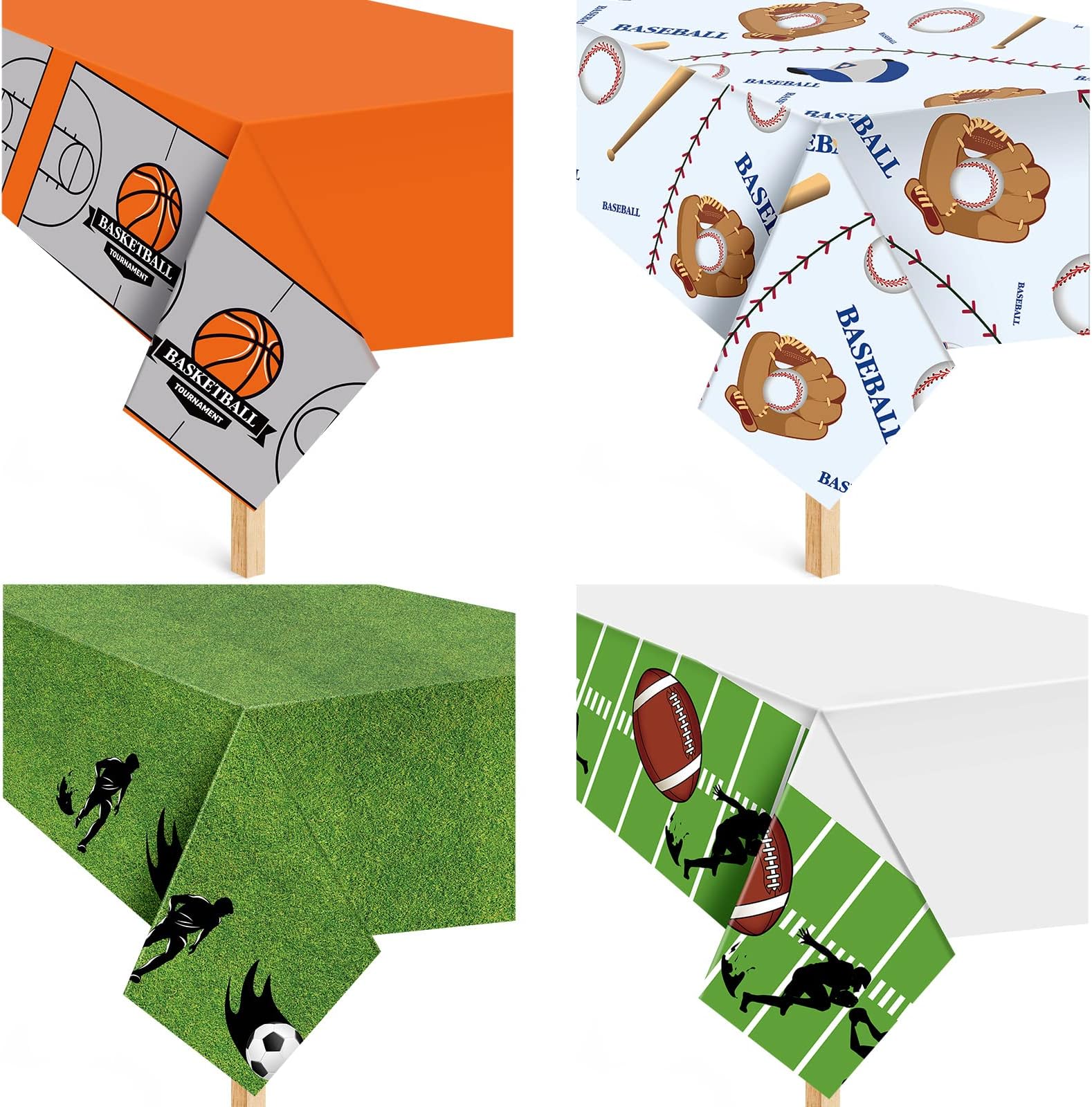 Amazon.com: Lilwemen Sports Themed Party Decorations - Baseball ...