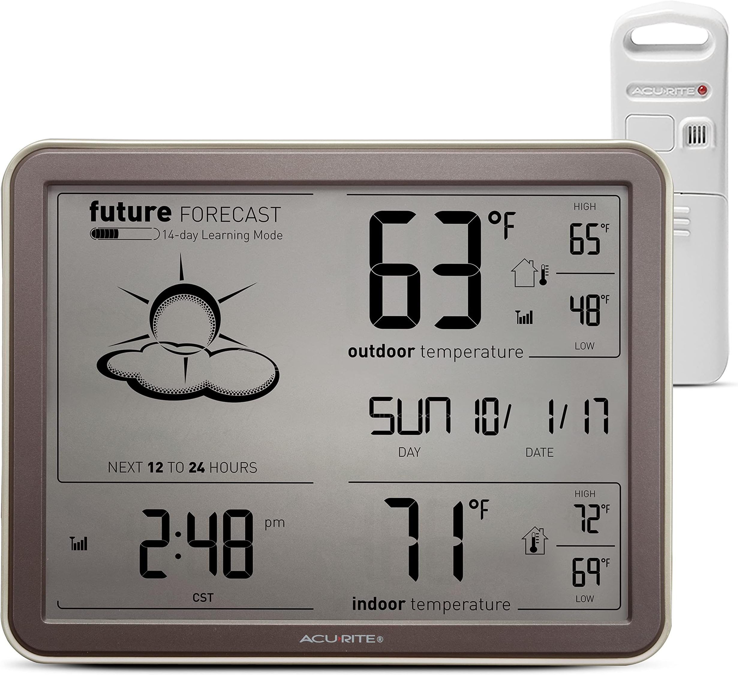 Amazon.com: AcuRite 02081M Weather Station with Jumbo Display and ...