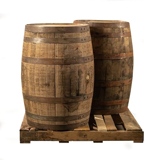 Amazon.com: Midwest Barrel Company Authentic Bourbon/Whiskey Barrel (53 ...