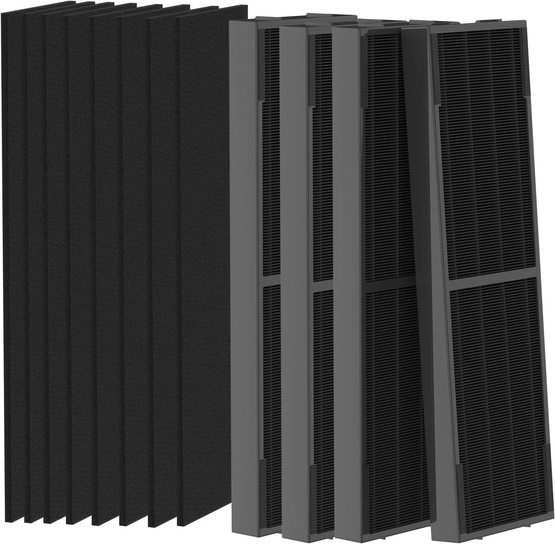 Amazon.com: Harebery 2 Pack Compact Pre Filter Replacement, Compatible ...