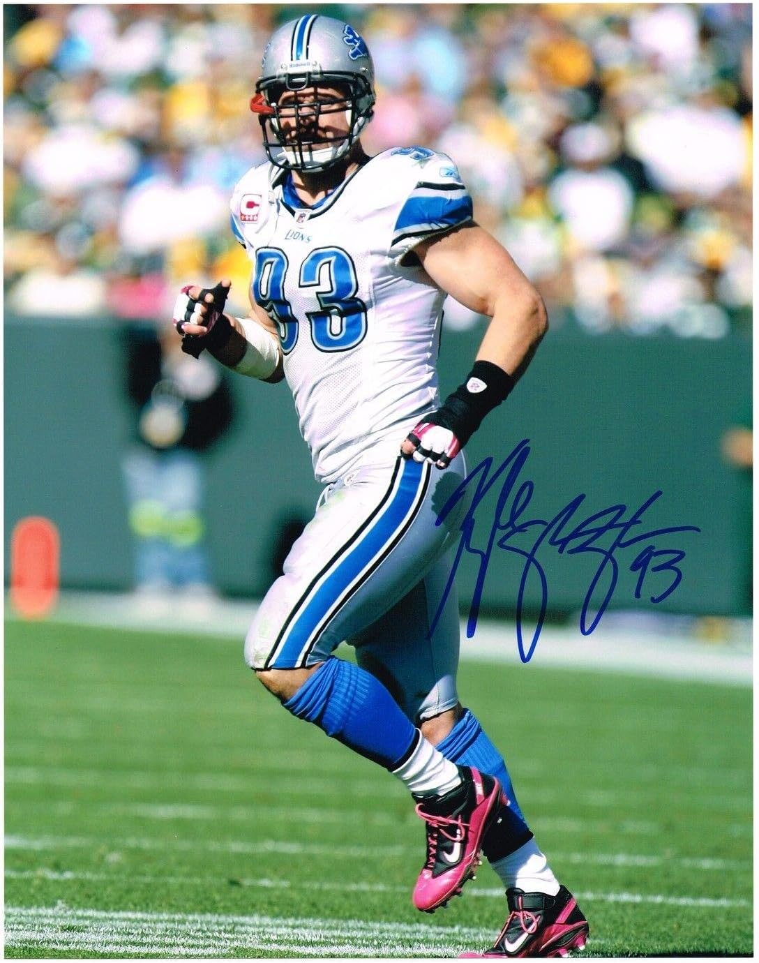 Kyle Vanden Bosch Autographed Photo - 11x14 COA - Autographed NFL ...
