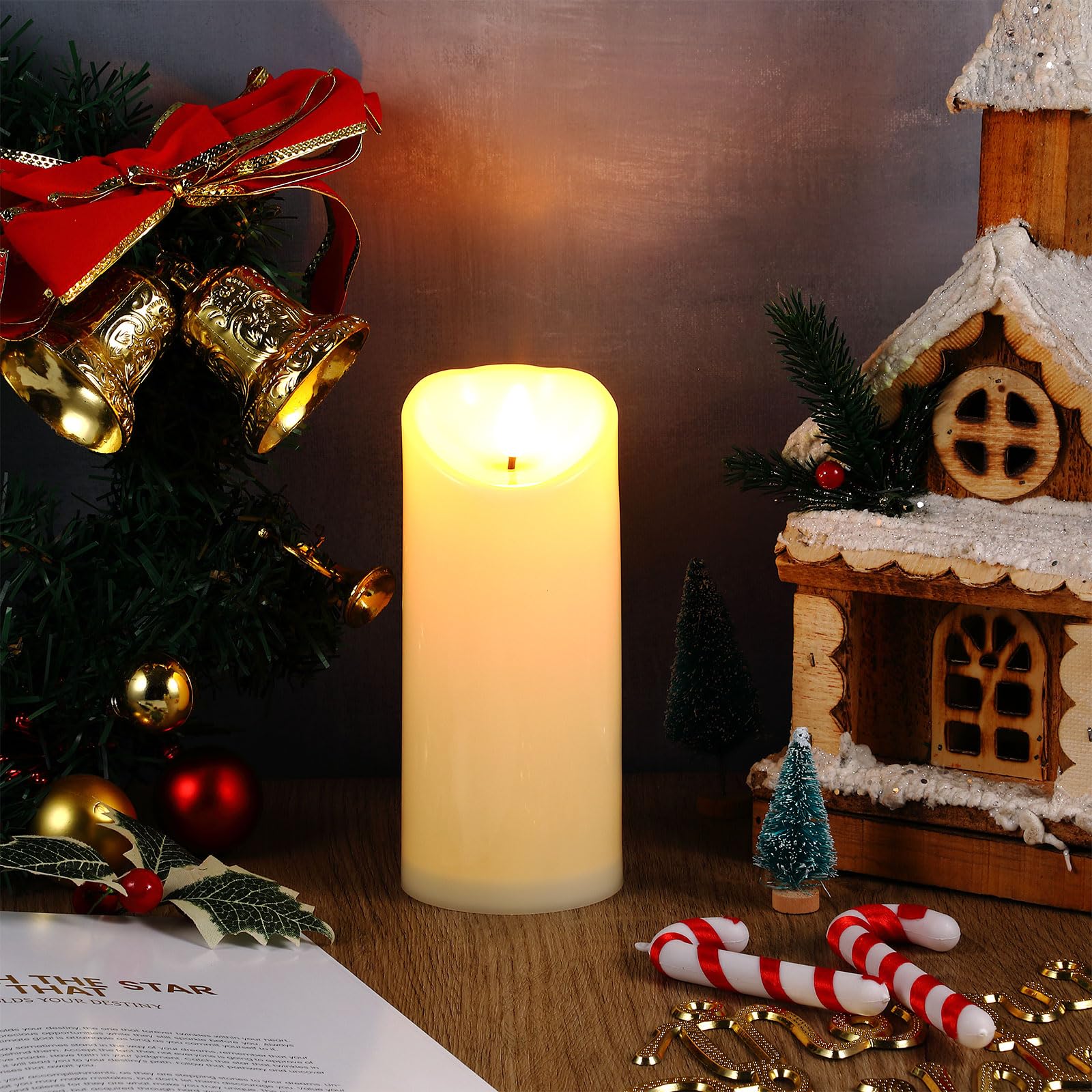 50 Pcs Flameless Flickering Candles Bulk LED Candles Battery Operated ...