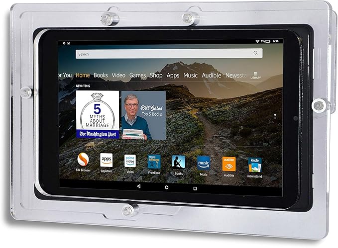 Amazon.com: TABcare Security Anti-Theft Acrylic VESA Enclosure for ...