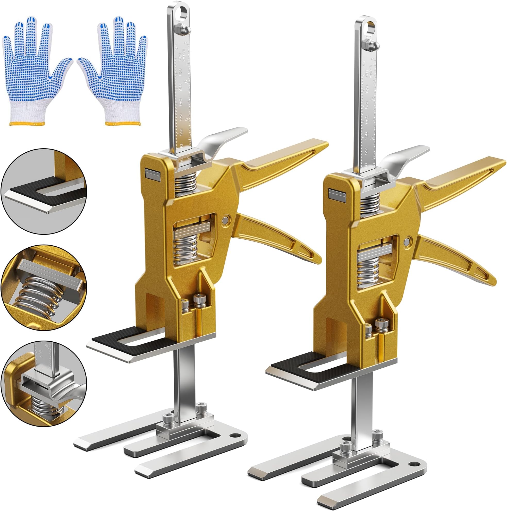 Amazon.com: Labor Saving Arm Jack, 2 Pack Furniture Jack Multi-Function ...