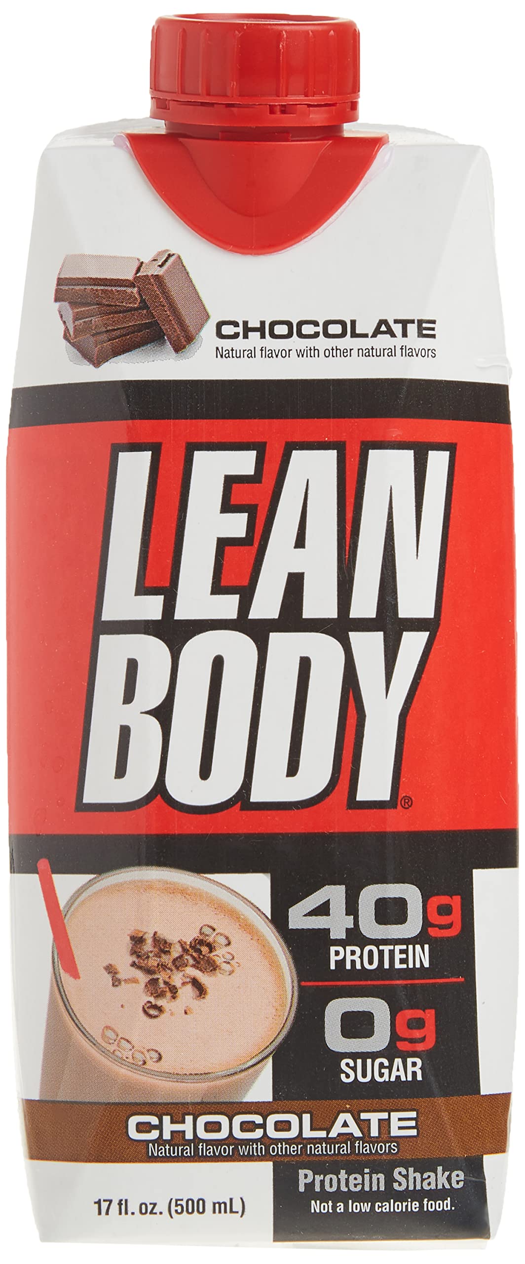 Lean Body Ready-to-Drink Chocolate Protein Shake, 40g Protein, Whey ...