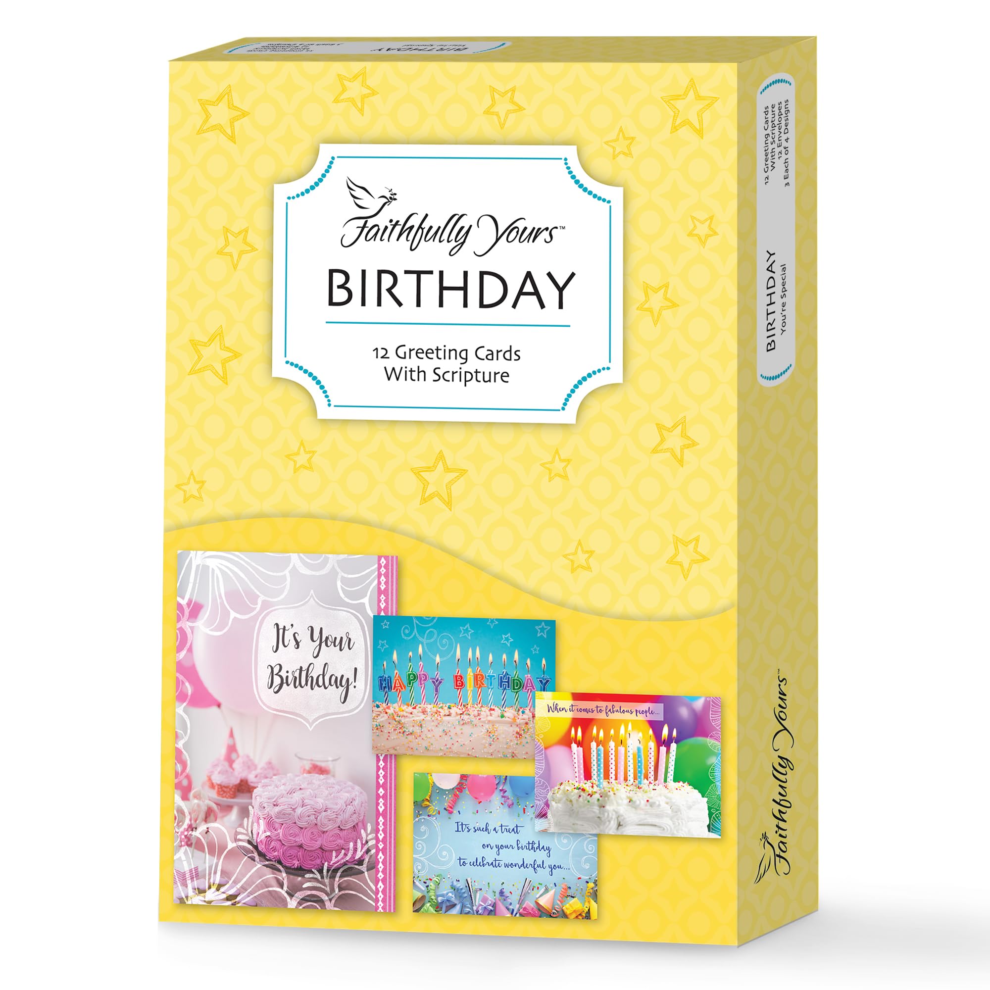 Amazon.com : Faithfully Yours Designer Greetings Birthday Boxed Card ...