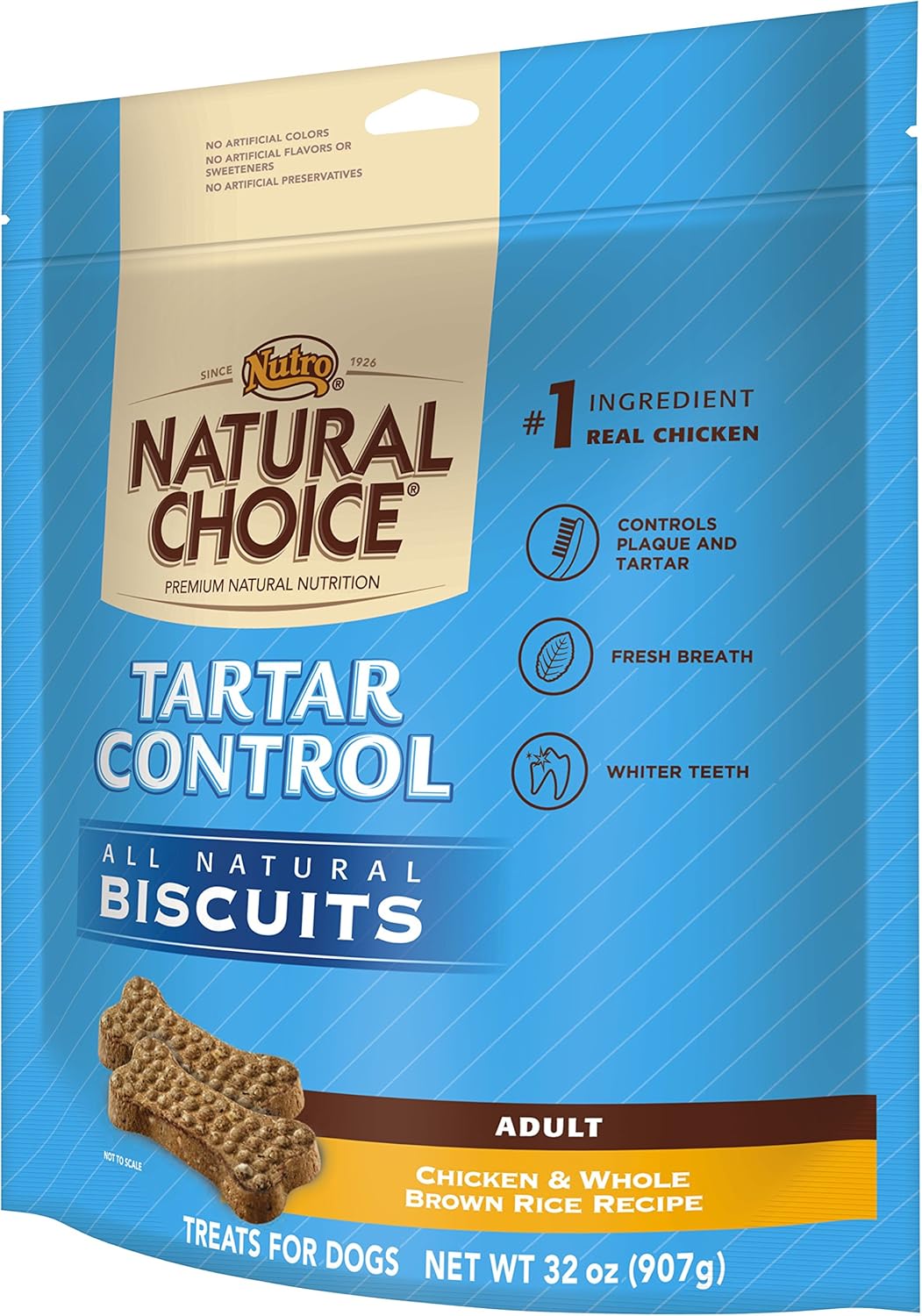 NATURAL CHOICE Tartar Control Adult Biscuits Chicken And Whole Brown natural-choice-tartar-control-adult-biscuits-chicken-and-whole-brown