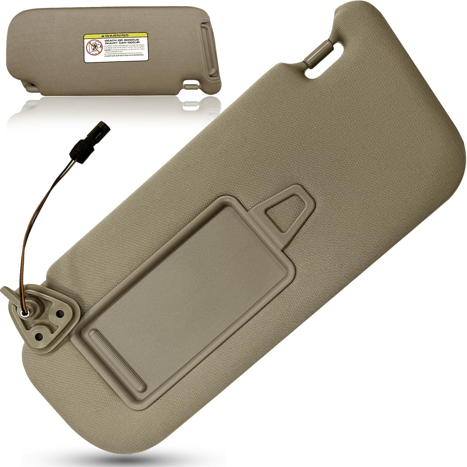 Snapklik.com : Left Driver Side Sun Visor For Hyundai Elantra 2007 2008 ...