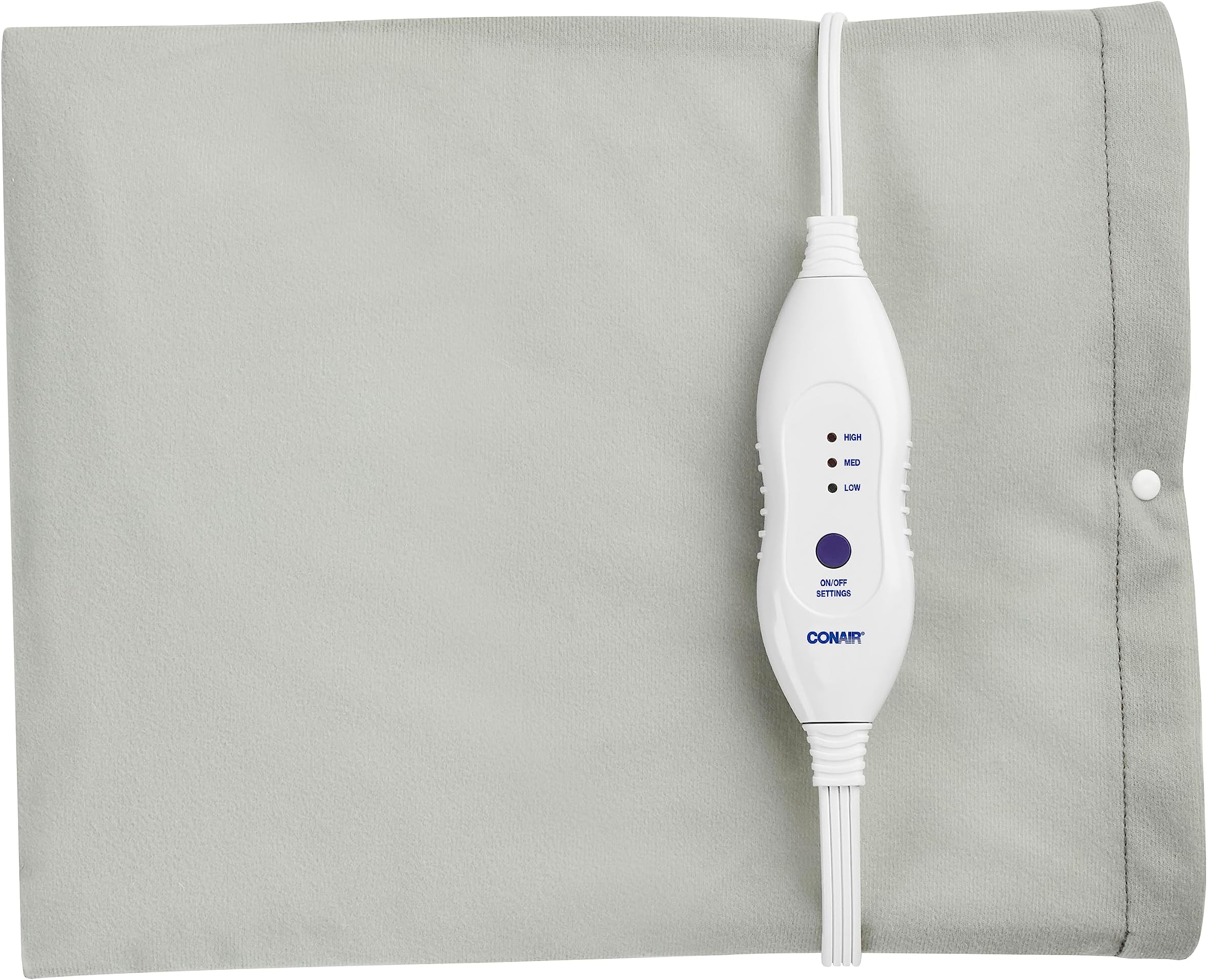 Amazon.com : Conair Comfort Moist/Dry Heating Pad for Back Pain Relief ...
