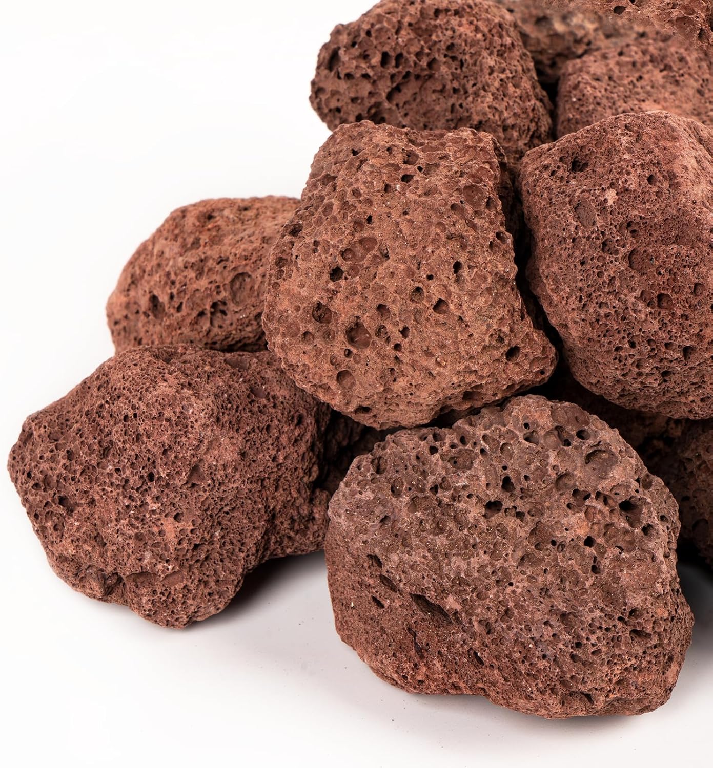 Amazon.com: GASPRO 10 lb Large Red Lava Rocks, 1-3 Inch, Ideal for ...