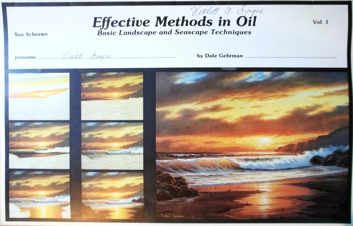 Effective Methods in Oil: Sue Scheewe, Dale Gehrman: Amazon.com: Books