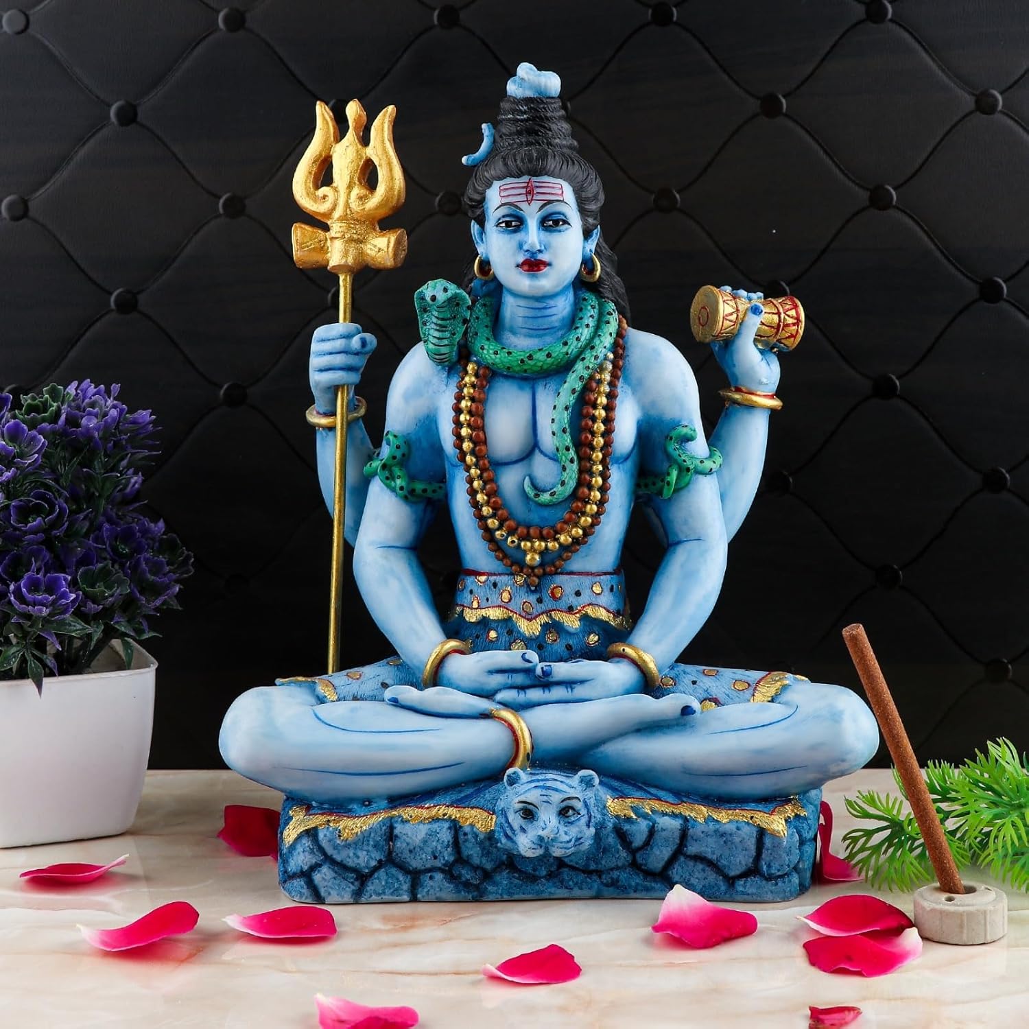 Buy Shiva Idols, Shiva Statue, Lord Shiva Idol Decorative Showpiece ...
