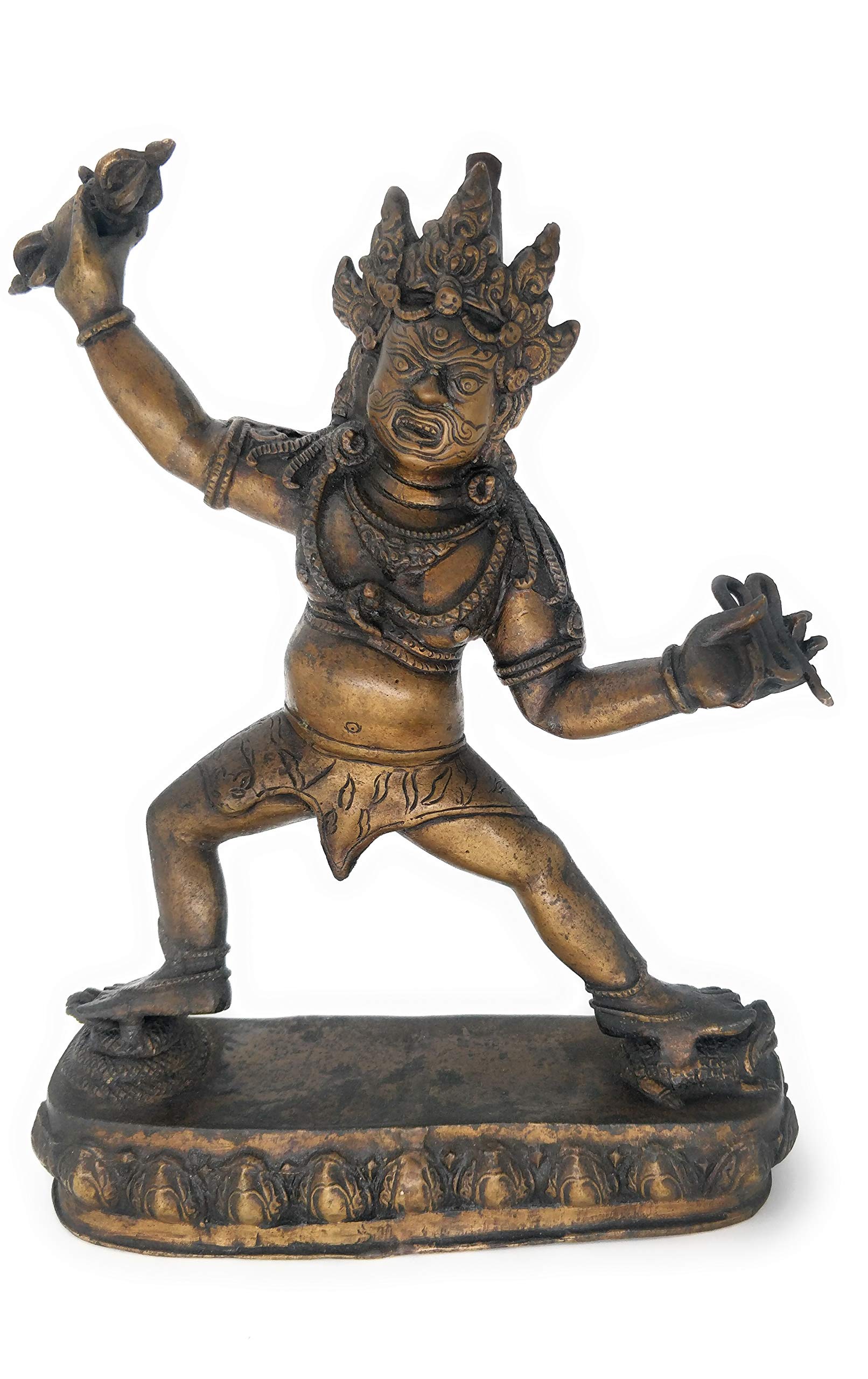 Buy Bhunes Lord Kuber Brass | Lord Kuber Idol | Kuber Statue Vastu ...