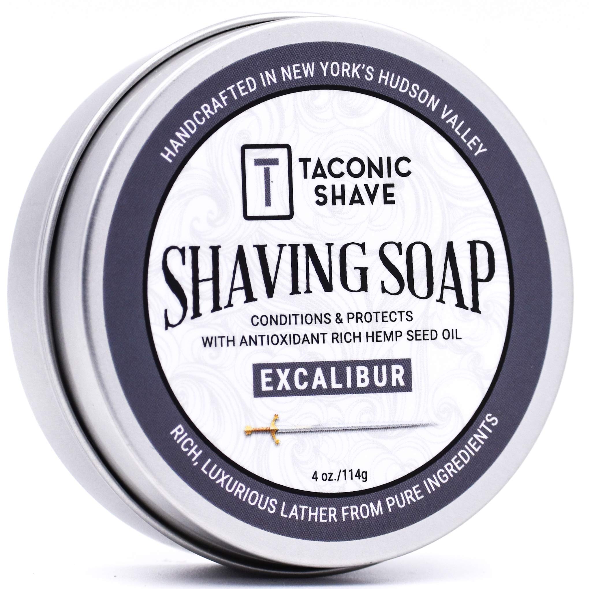 Amazon.com: Taconic Shave Barbershop Quality Shaving Soap for Men with ...