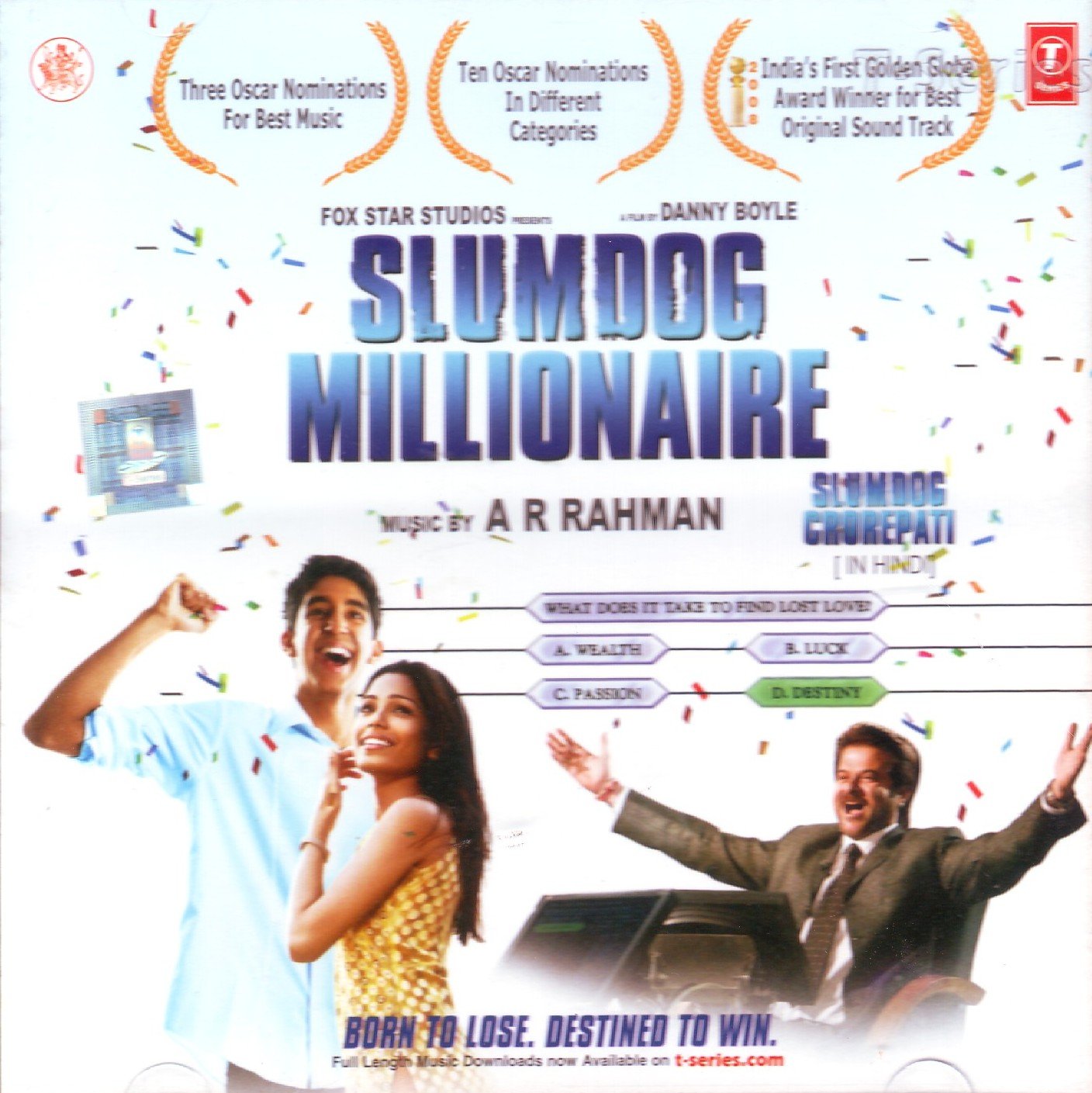 A R Rahman - Slumdog Millionaire (Crorepati) (Hindi) (CD) - Amazon.com ...