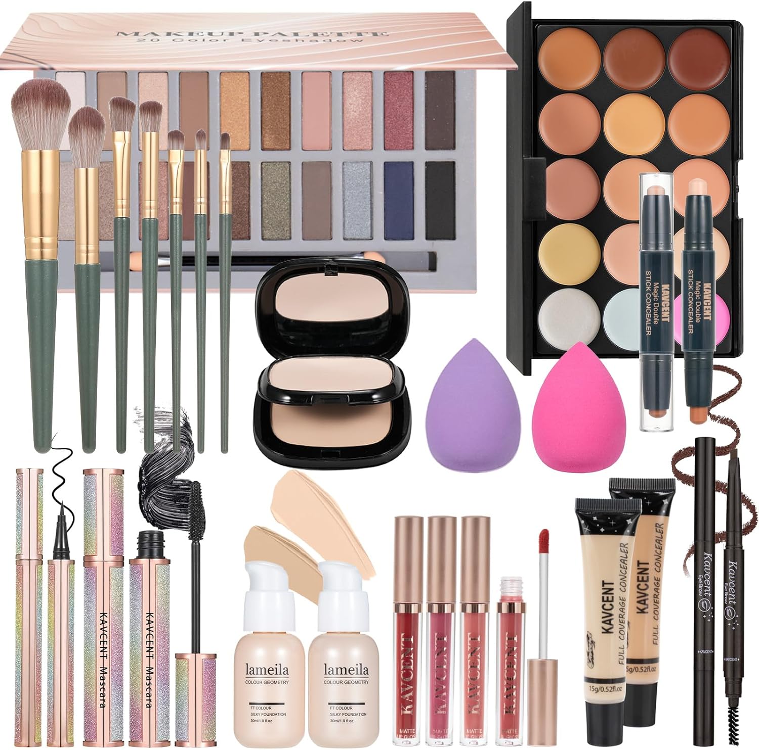 Makeup Kit for Women Full Kit Make up Sets for Teens Teenager Makeup ...