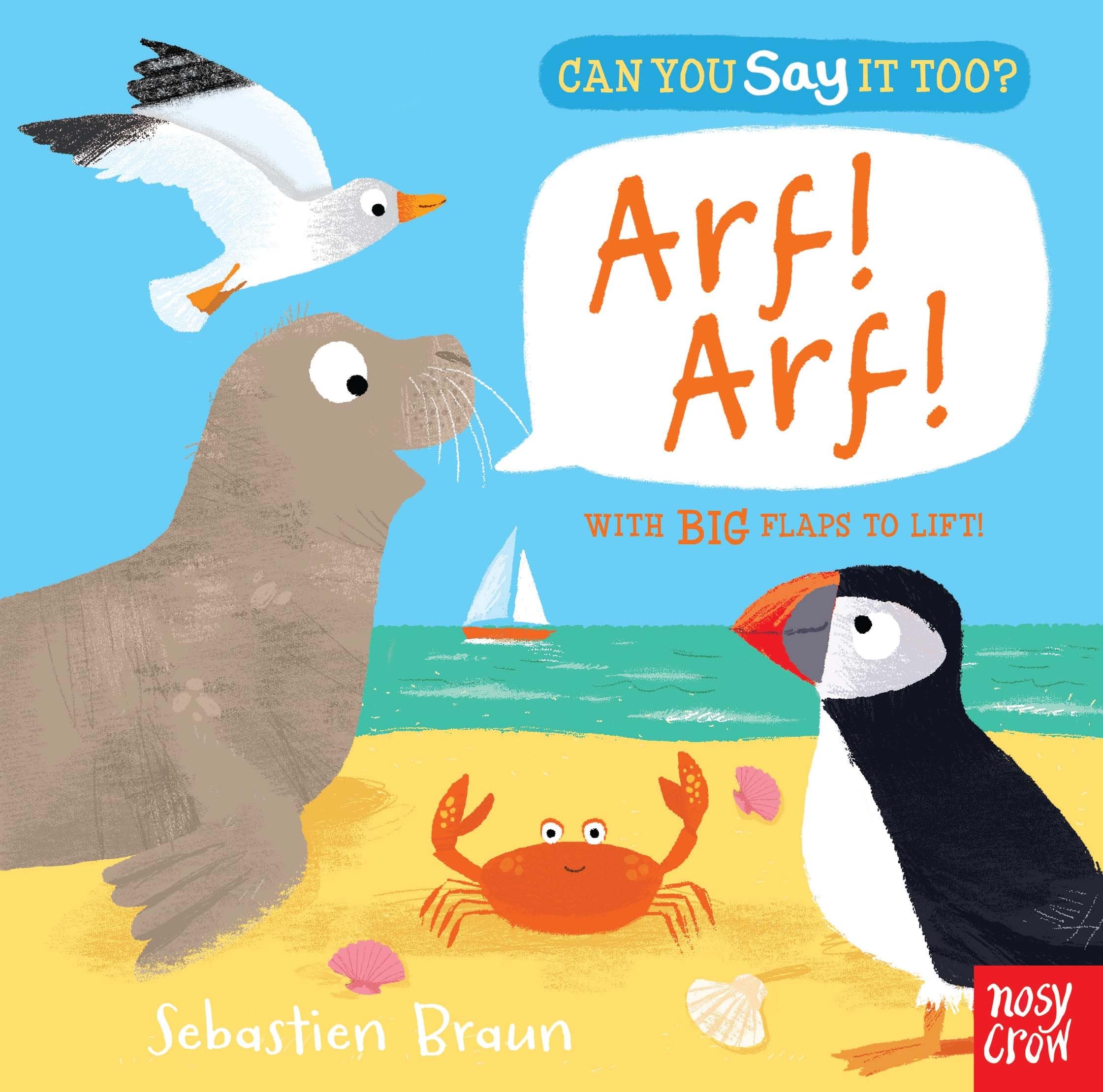 Can You Say It Too? Arf! Arf!: Sebastien Braun: 9780857634436: Amazon ...