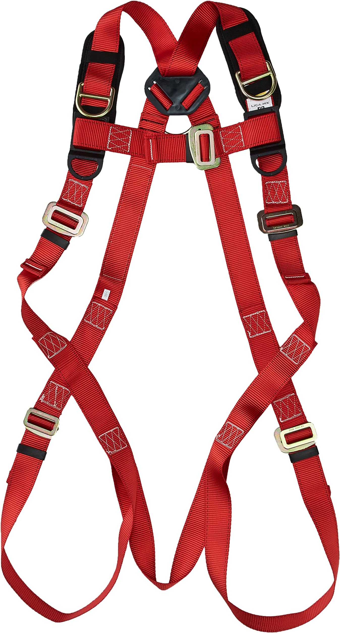 Truper ARN-5436, Arnés cuerpo completo, 3 anillos, posicionamiento ...