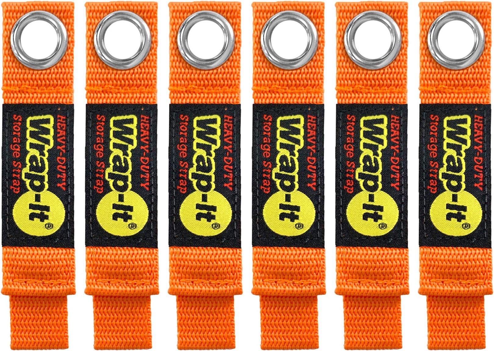 Amazon.com: Twin-Straps by Wrap-It Storage - 16" (6-Pack) - Hook and ...