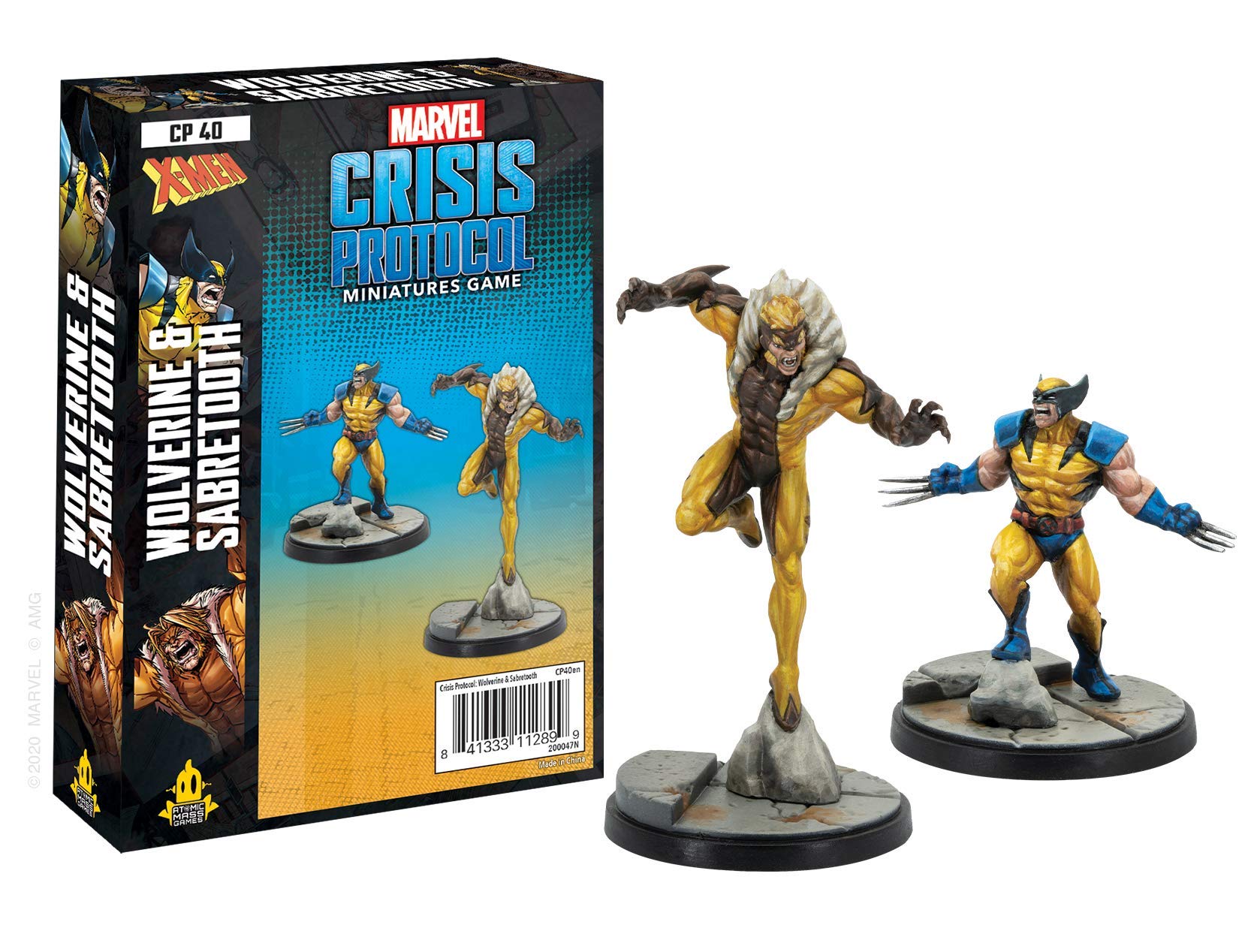 Marvel Crisis Protocol Wolverine and Sabretooth CHARACTER PACK ...