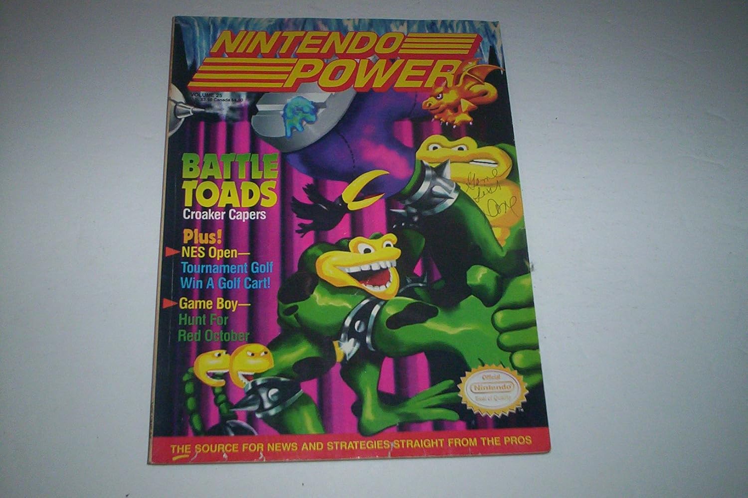 Nintendo Power Magazine (June 1991, Volume 25) Vol. 25 (Battletoads ...