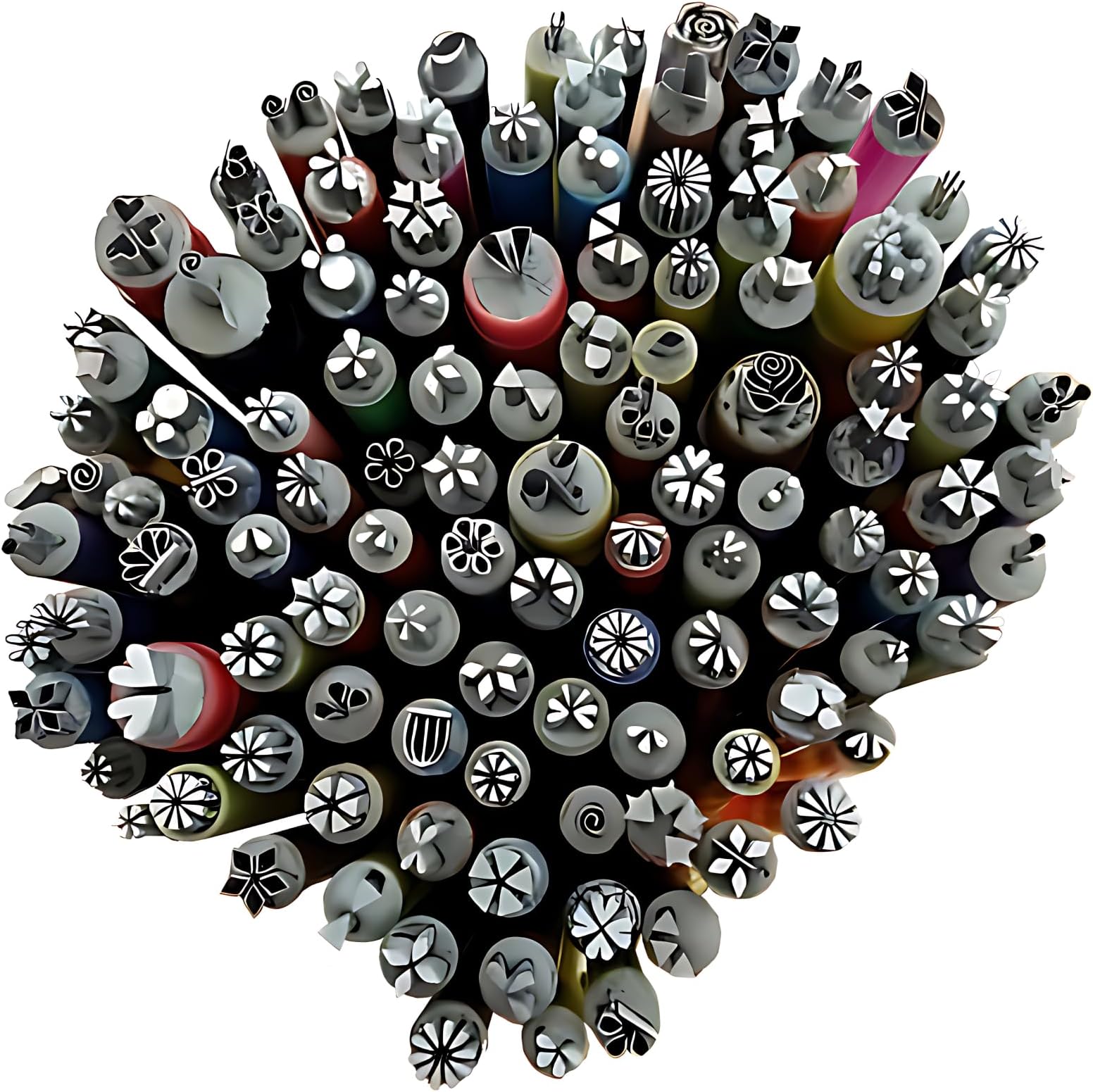 Nail Art Stamp Pen Set – 15PCS Nail Graffiti Dotting Tools with Flower ...