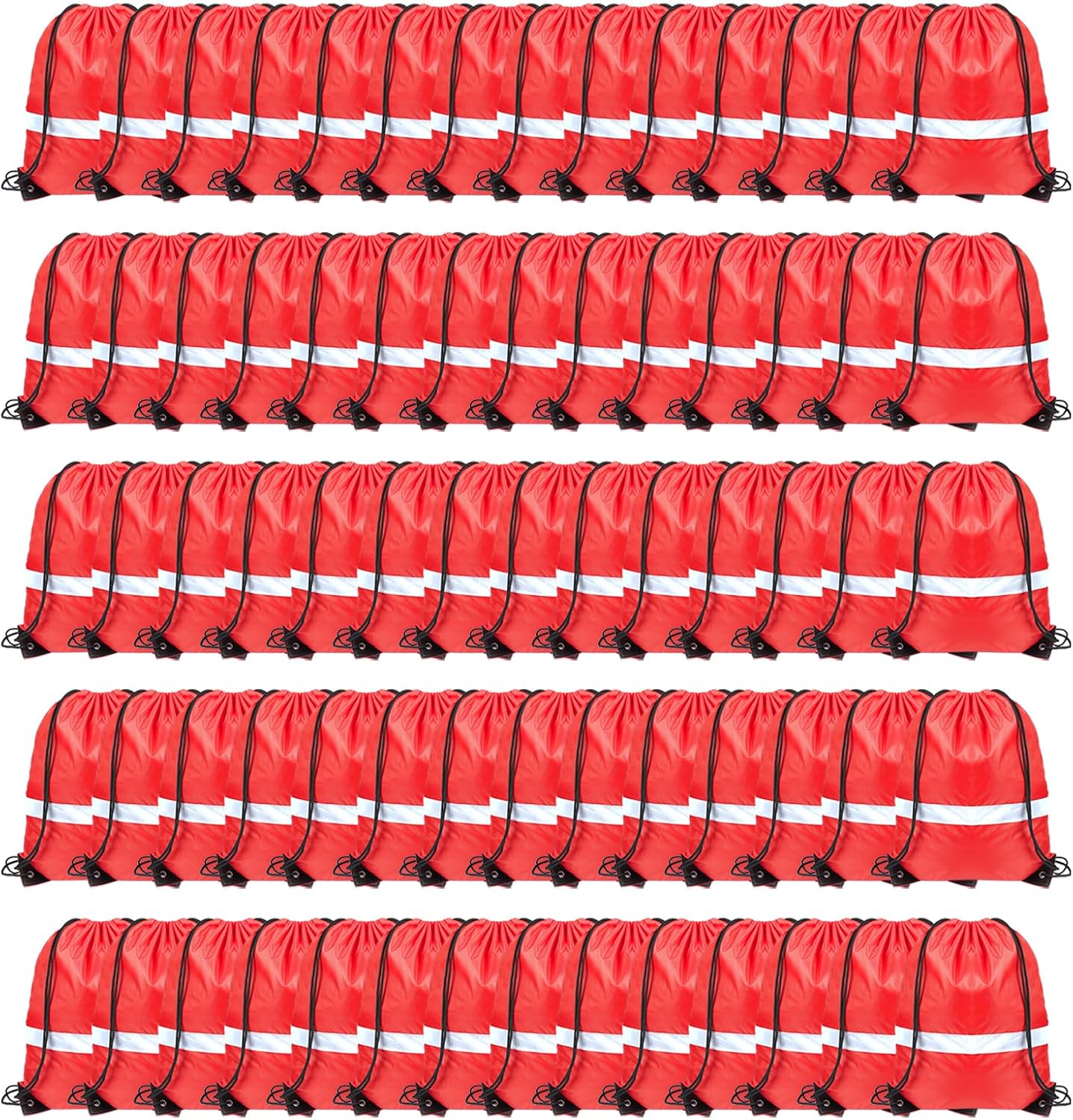 Amazon.com | GoodtoU Drawstring Backpack Drawstring Bags 70 Pcs ...