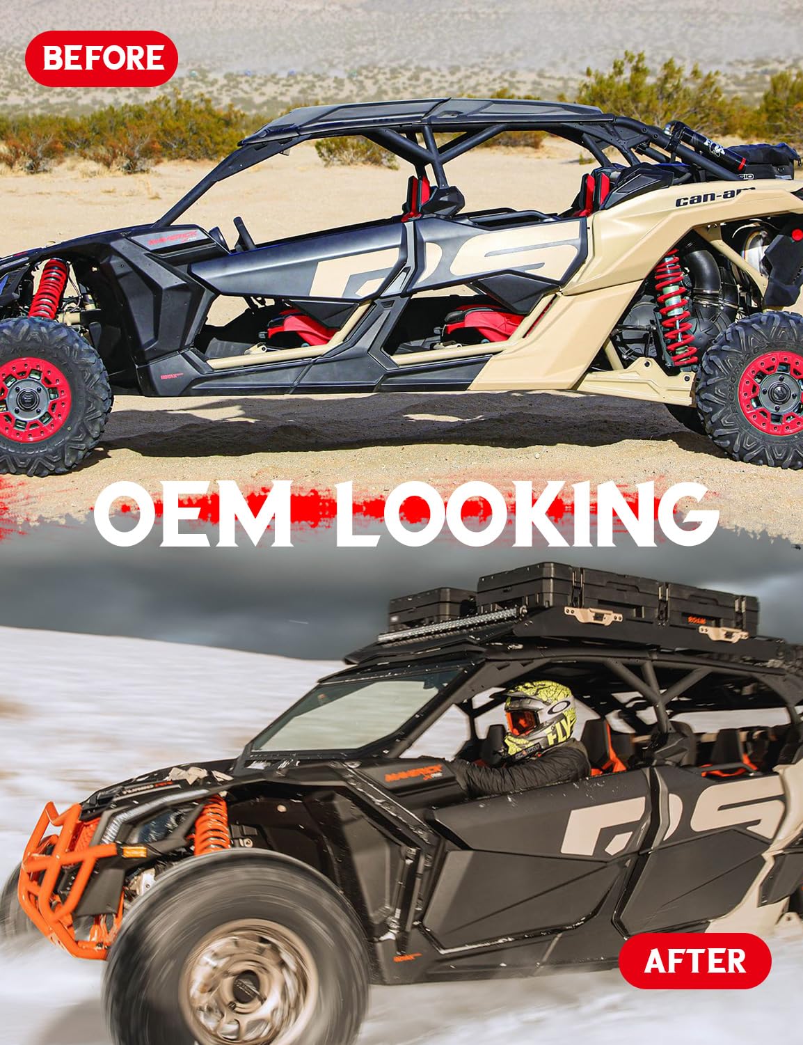 Snapklik.com : Chelhead Lower Doors For Can Am X3 4 Door, Front And ...