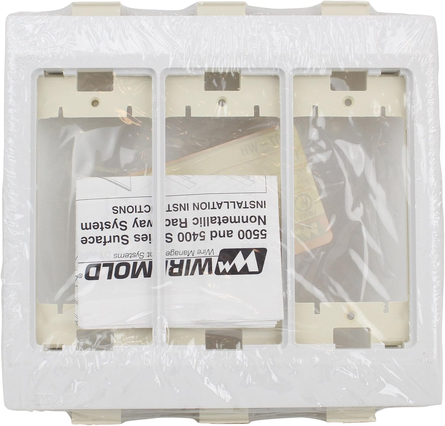 Amazon.com: Wiremold Legrand 5507-WH NM In-Line Device Bracket, White ...