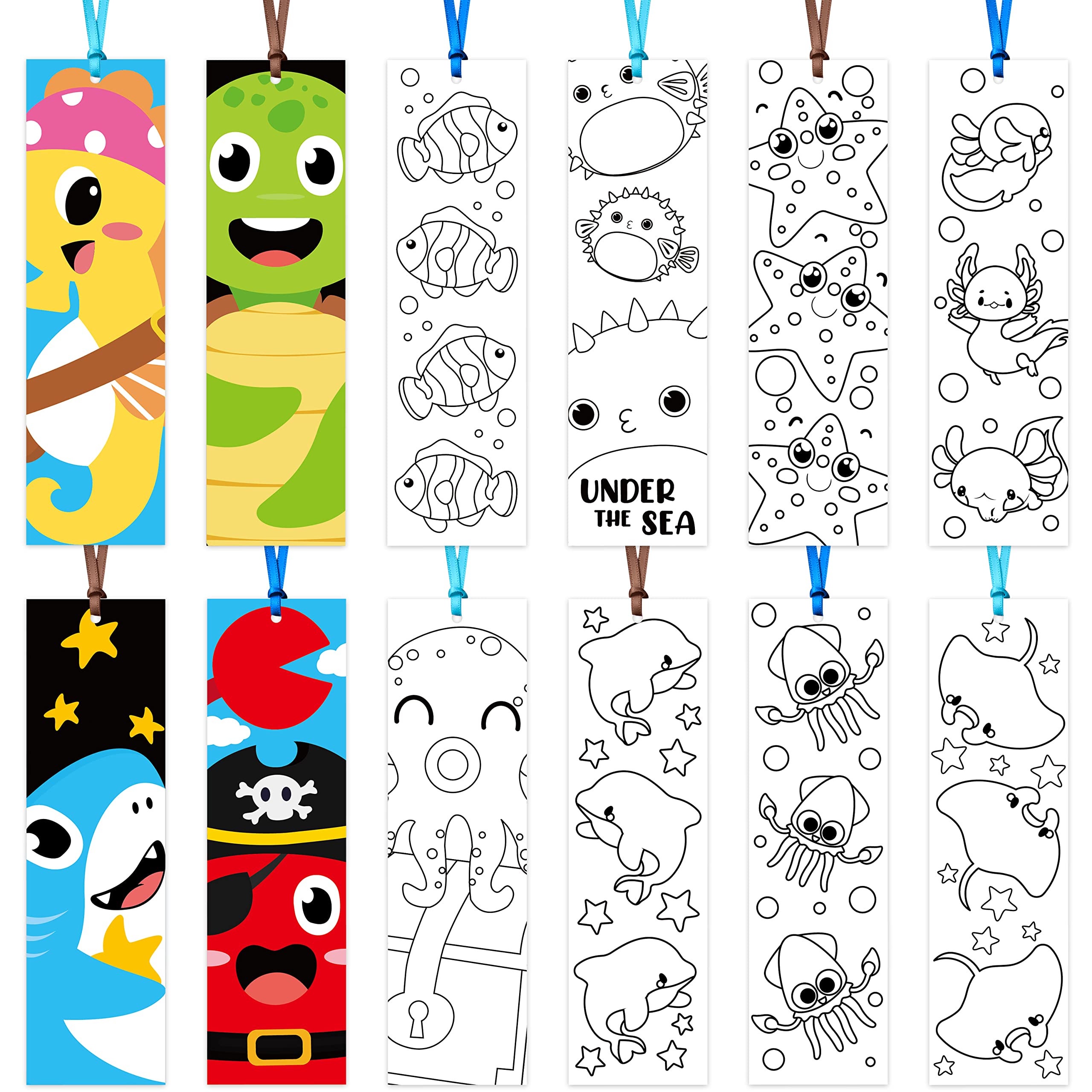 Ocean Animal Bookmarks