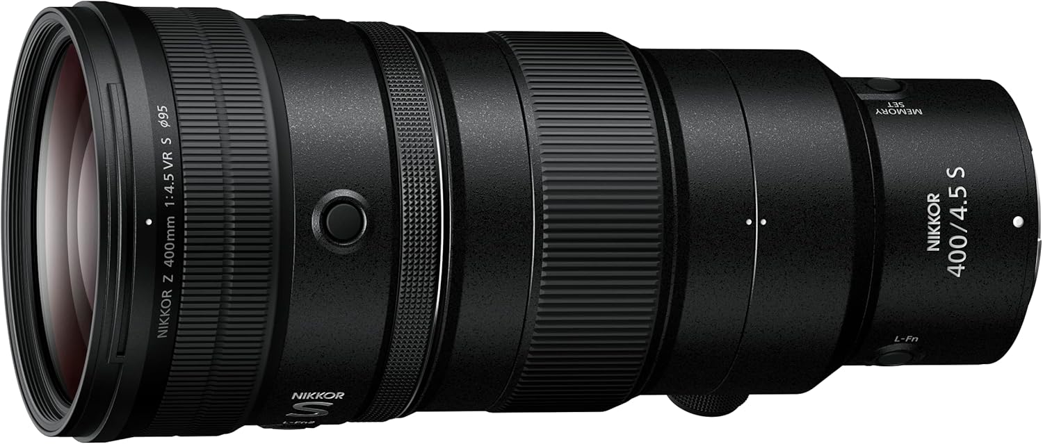 Amazon.com : Nikon NIKKOR Z 400mm f/4.5 VR S Black : Electronics