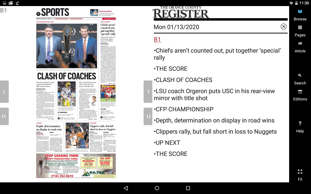 Orange County eRegister - App on Amazon Appstore