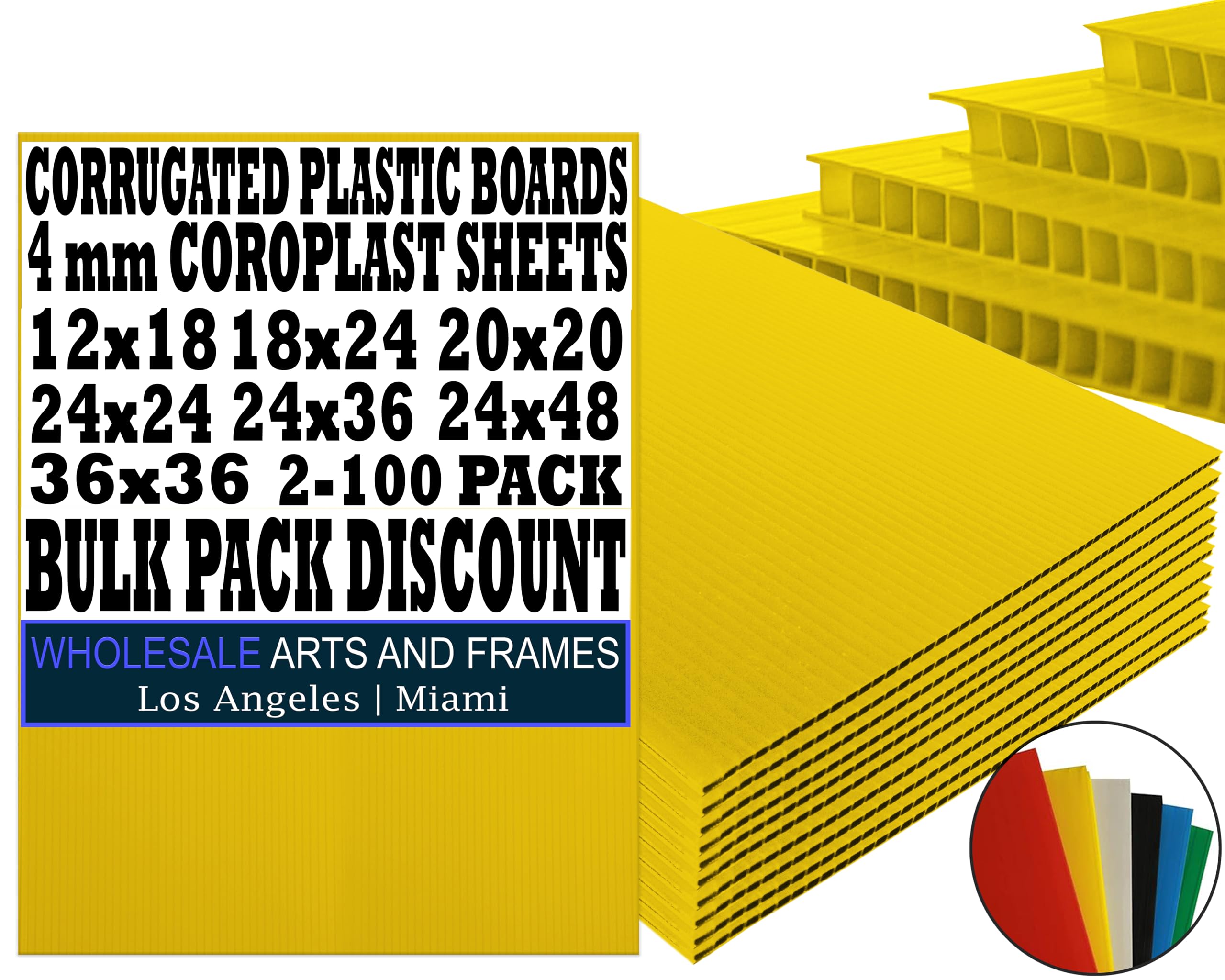 Corrugated Sign Board 4x8